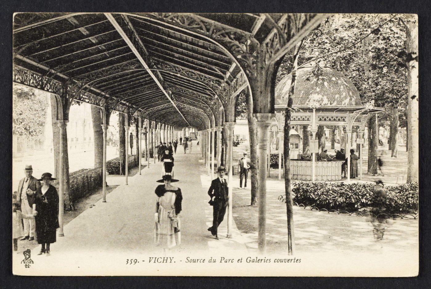 Galerie du Parc des sources à Vichy : découvrez le patrimoine de Vichy