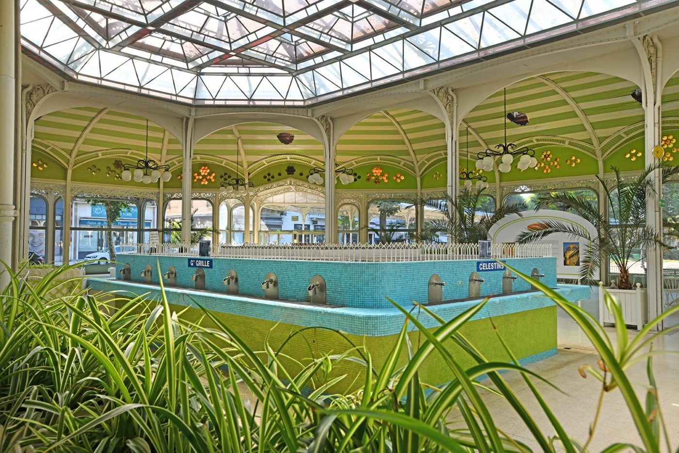 Hall des sources à Vichy : découvrez le patrimoine de Vichy