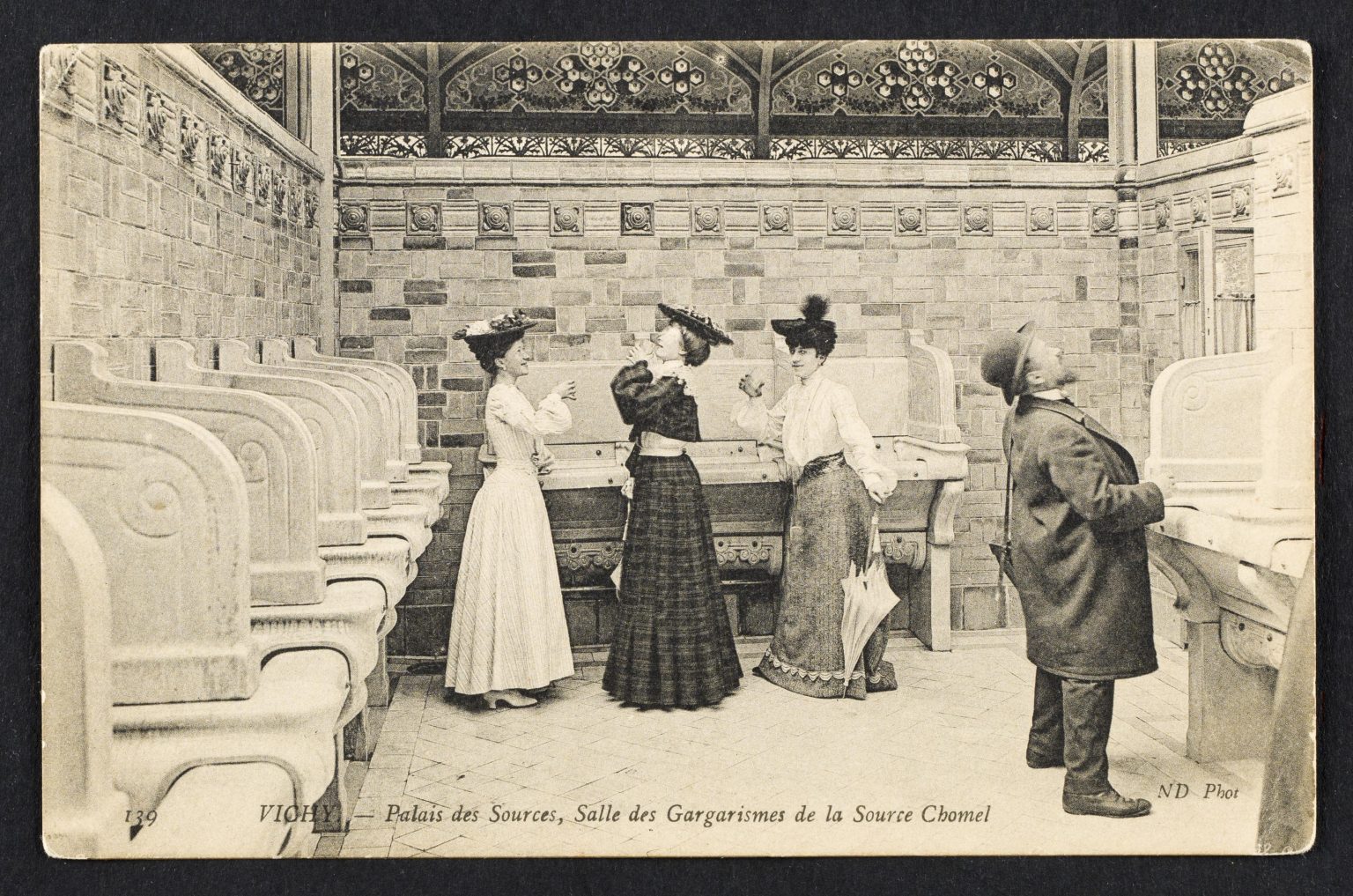 Hall des sources à Vichy : découvrez le patrimoine de Vichy